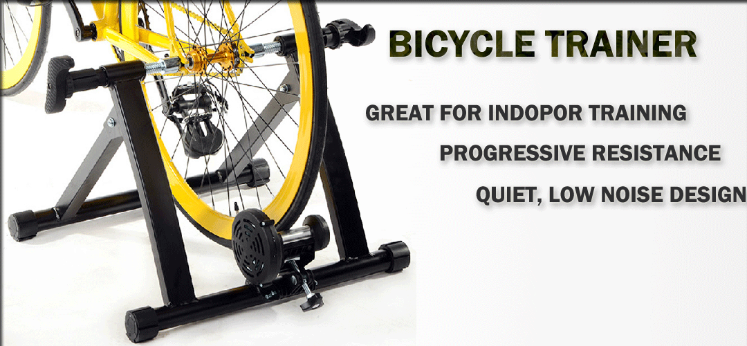 NEW INDOOR BICYCLE TRAINER HOME GYM EXERCISE BIKE TRAINING FITNESS ...